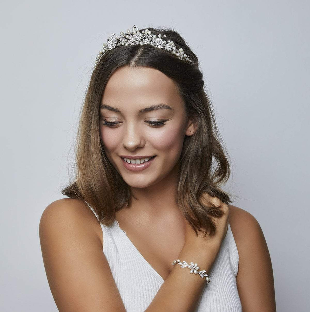 Papillon Wedding Tiara - Olivier laudus